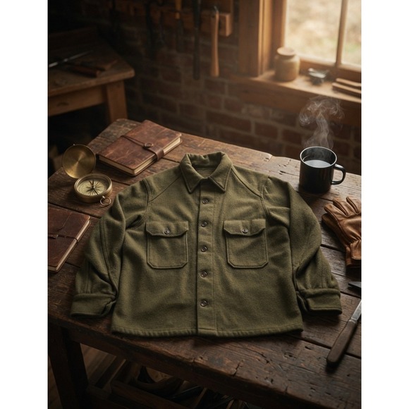 Military Surplus | Jackets & Coats | Vintage 953 Us Army Og18 Wool ...